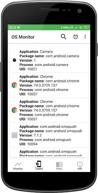 دانلود OS Monitor: Tasks Monitor 1.0.5 – اپلیکیشن نظارت روی پردازش های ...