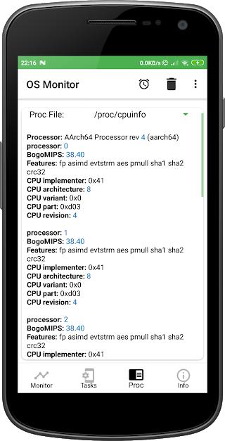 دانلود OS Monitor: Tasks Monitor 1.0.5 – اپلیکیشن نظارت روی پردازش های ...