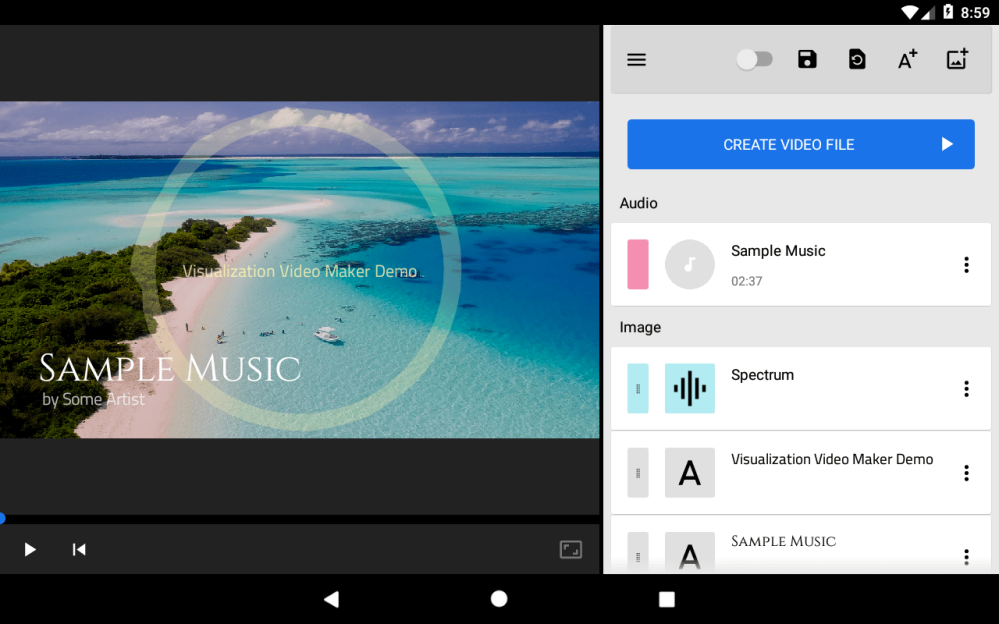 دانلود Visualization Video Maker 1.11.8 – اپلیکیشن ساخت کلیپ ...