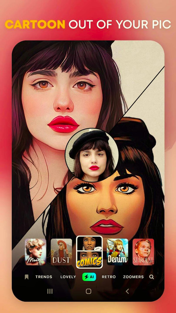 دانلود PREQUEL Aesthetic Photo Editor - ویرایشگر ویدئو و تصاویر اندروید