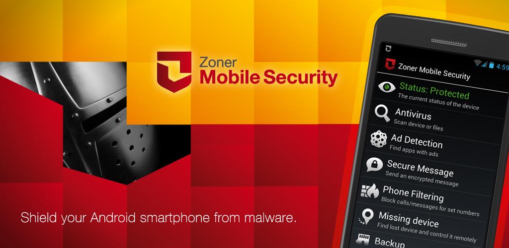 دانلود Zoner Mobile Security 1.9.1 – آنتی ویروس قدرتمن کم حجم برای اندروید