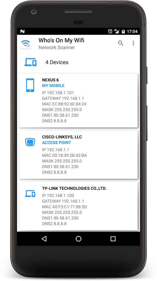 دانلود Who’s on my wifi 23.5.0 – اپلیکیشن نمایش افراد متصل به شبکه وای ...