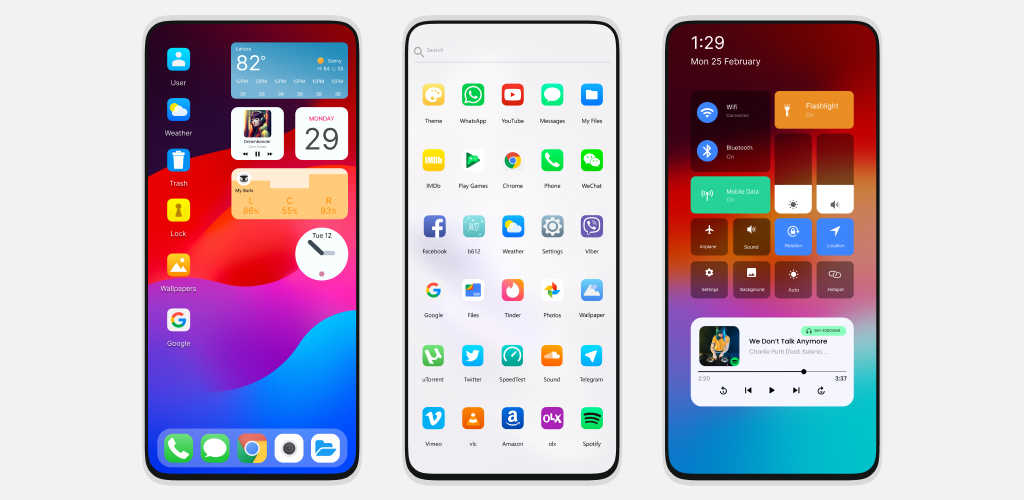 دانلود Launcher for iOS 17 Style 11.7 – لانچر آی او اس 17 برای اندروید