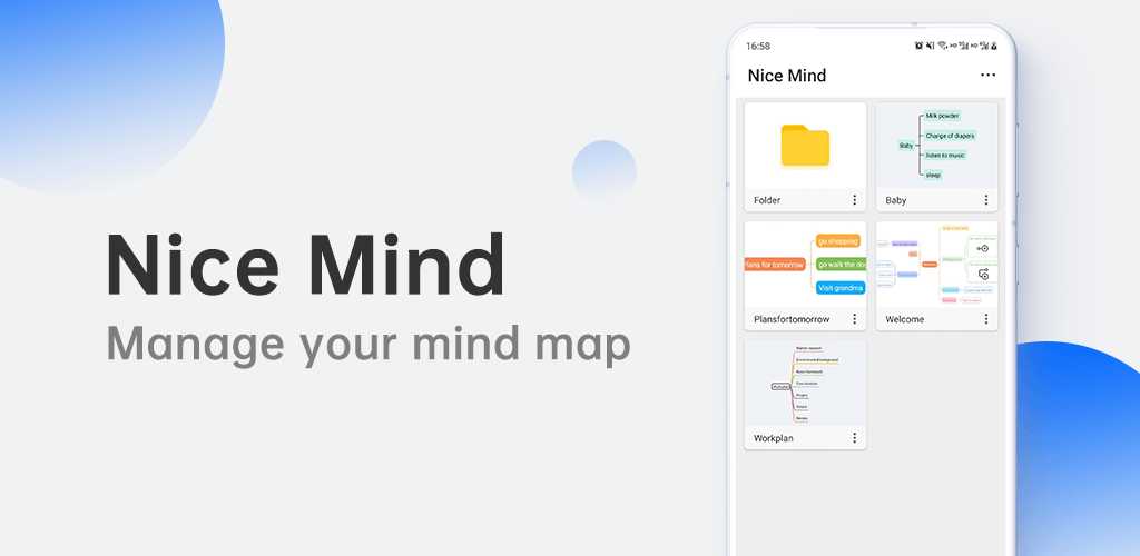 دانلود Nice Mind Map 7.9.0 – اپلیکیشن ساخت سریع نقشه ذهنی برای اندروید