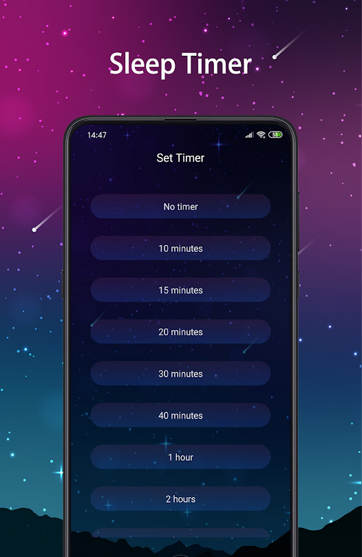 دانلود Sleep Sounds 2.6.0 - برنامه صدا های آرام بخش و خواب آور اندروید