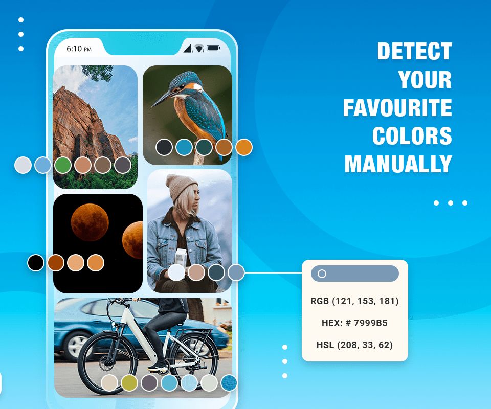 دانلود Color Detector & Catcher 1.8 – اپلیکیشن تشخیص کد رنگ ها برای اندروید