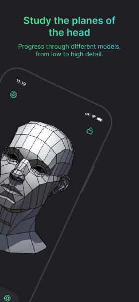 دانلود Head Model Studio 1.7.0 – اپلیکیشن آموزش طراحی چهره برای اندروید