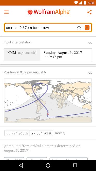 دانلود WolframAlpha 1.4.20 – نسخه کامل اپلیکیشن ولفارم آلفا برای اندروید